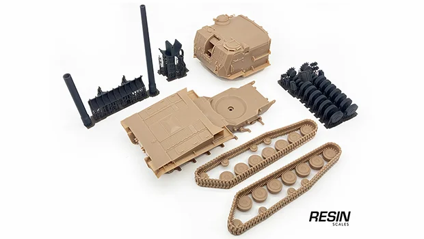 M53/55 USA Self-Propelled Howitzer 1:35 scale resin kit | Resinscales ...