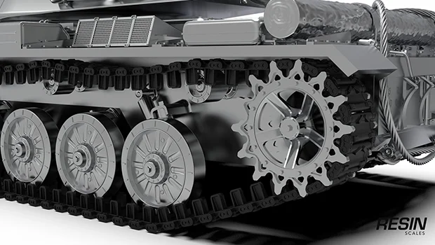 T-100 LT Soviet light tank 1:35 scale resin kit | Resinscales ...