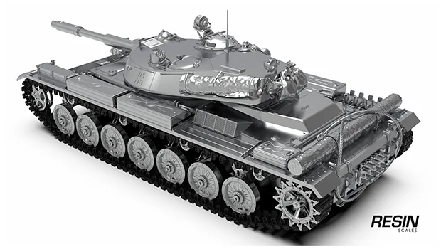 T-100 LT Soviet light tank 1:35 scale resin kit | Resinscales ...