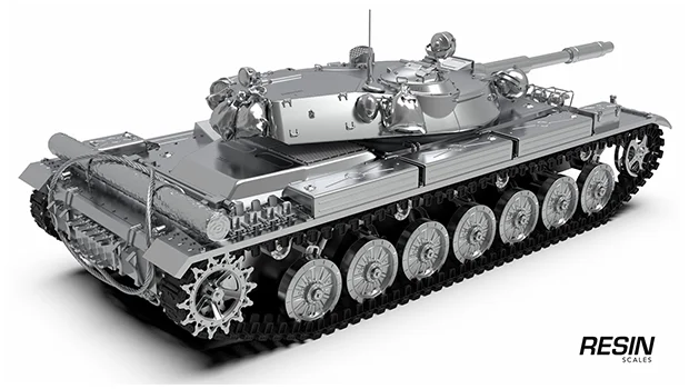 T-100 LT Soviet light tank 1:35 scale resin kit | Resinscales ...