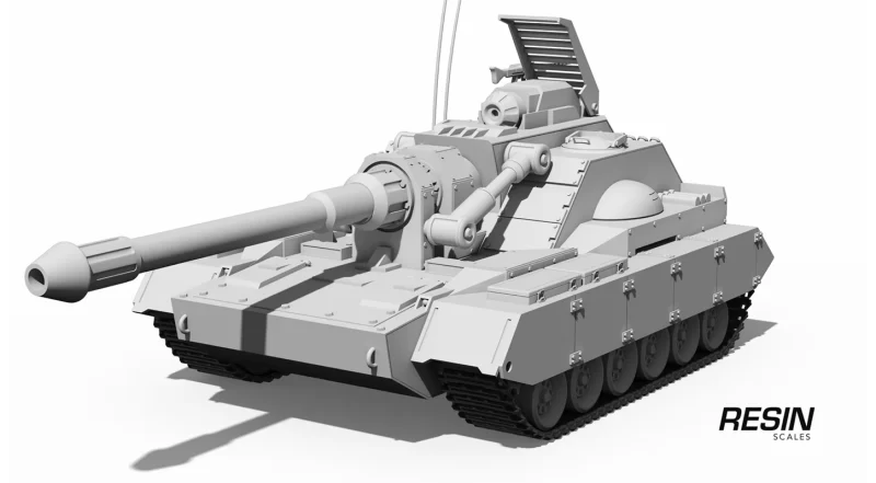 Tank Destroyer Germany Red Alert 2 1:35 Resin Kit Ready Made Tank Model ...