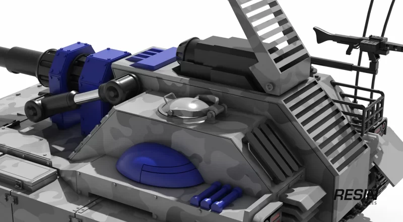 Tank Destroyer Germany Red Alert 2 1:35 Resin Kit Ready Made Tank Model ...