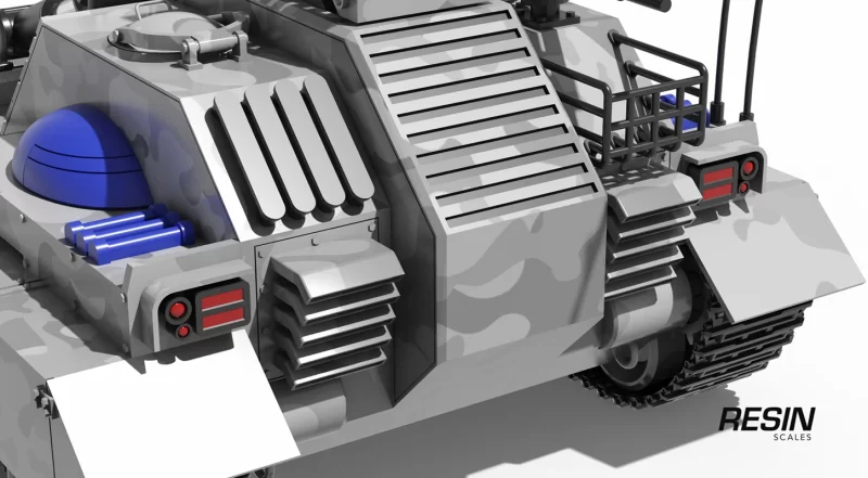 Tank Destroyer Germany Red Alert 2 1:35 Resin Kit Ready Made Tank Model ...